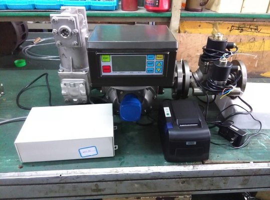 Stainless Steel Positive Displacement Flow Meter Low Maintenance