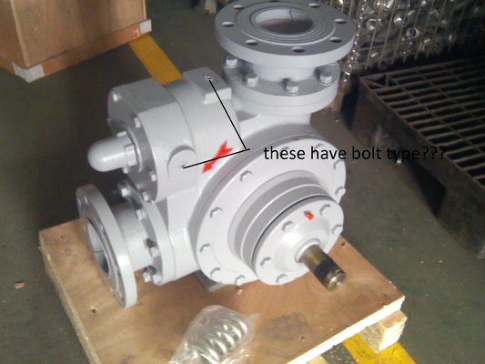 YB-100 Vane Pump Fuel Transfer Pump with Round Flanges Connection