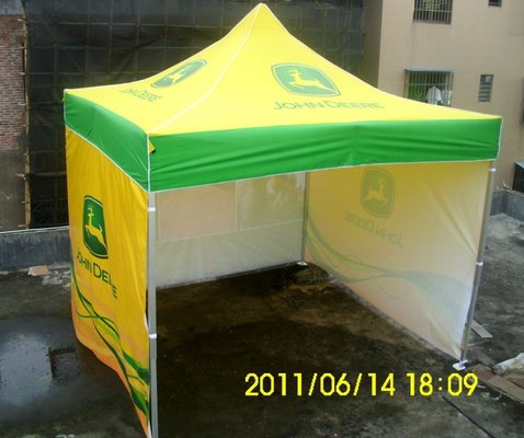 10x10 Commercial Canopy Tent With Sides / 4 Person Double Skin Pop Up Tent