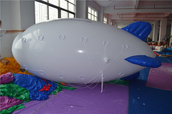 High Performance Large Inflatable Advertising Blimps Airship With Website Printing