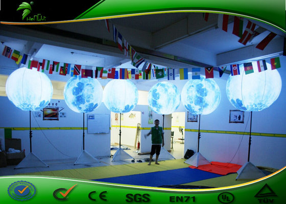 Attractive Inflatable Lighting Decoration Stand Lighted Balloon For Advertising
