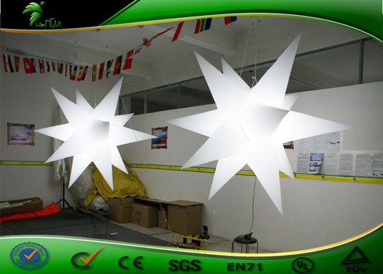 Wonderful Outdoor Inflatable Lighting Decoration Star Balloon For Theme Party
