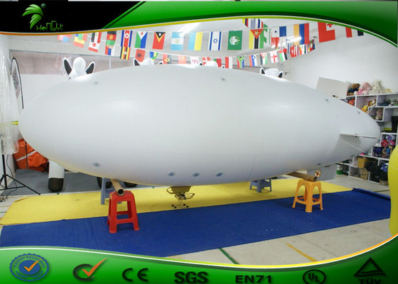 Custom Outside Waterproof Inflatable RC Blimp Helium Zeppelin With 6 Channel Remote Controller