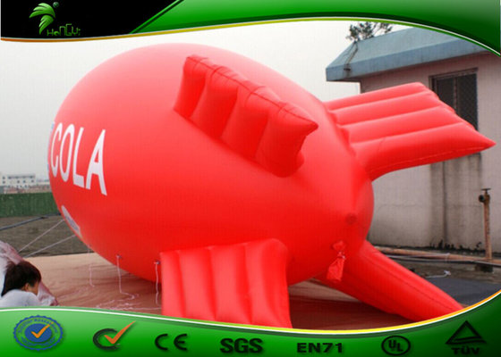 Anti - UV Remote Control Helium Sky Balloon Inflatable Airplane Logo Printing