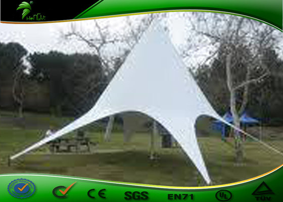 Outside Flame Retardant Business Star Shaped Tent For Event / Trade Show