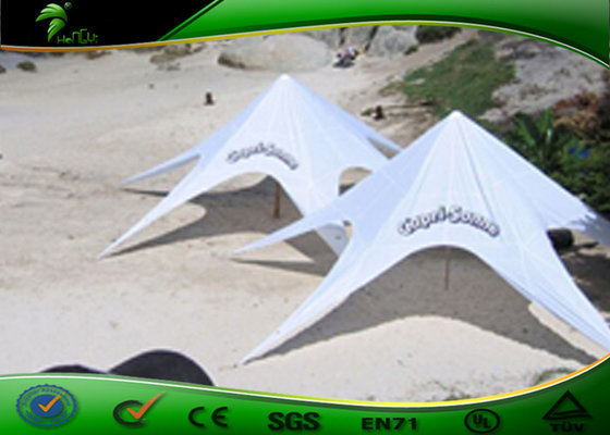 Anti - Mildew Aluminum Alloy Advertising Star Shade Tent Approved CE/UL