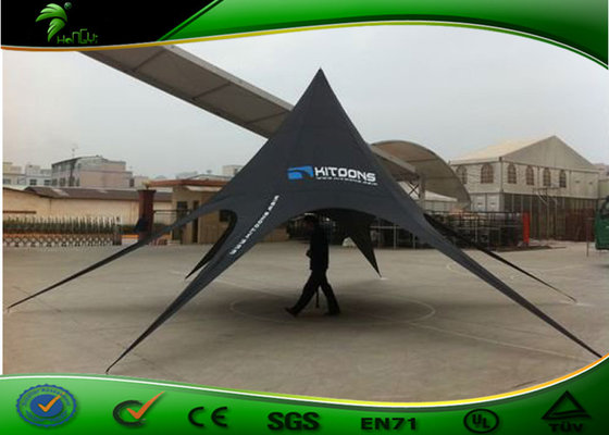 Professional Black Star Shade High Peak Marquees / Tent For Family