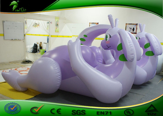 Professional Blow Up Cartoon Characters , Inflatable Laying Dragon Animals toys With UV Printing