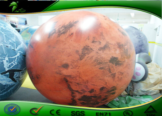 Large Inflatable Advertising Balloons , Inflatable Planet Balloon For Advertising