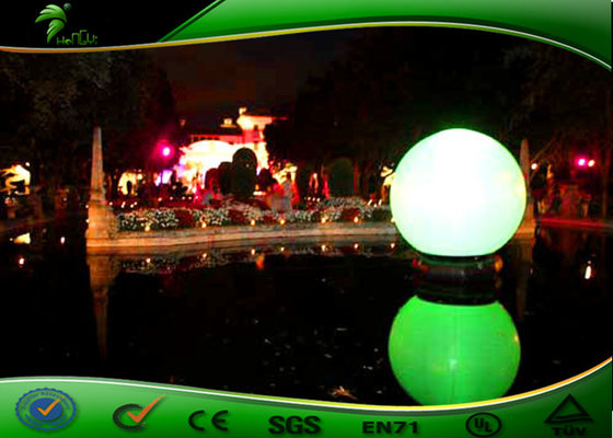 Water Park Inflatable Lighting Decoration Floating Advertising LED Balloon