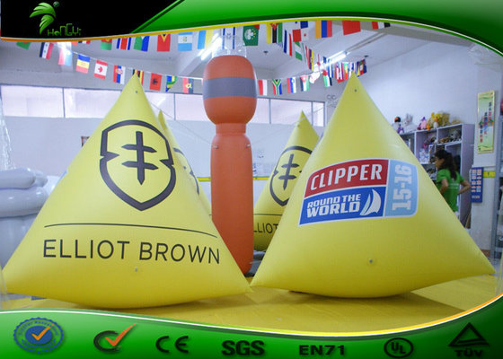 Rent Blow Up Water Toys Logo Printed Inflatable Marker Buoys For Park