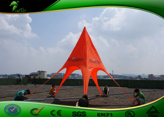 Custom Oxford Star Shade Tent With Custom Logo Printing 4m Diameter