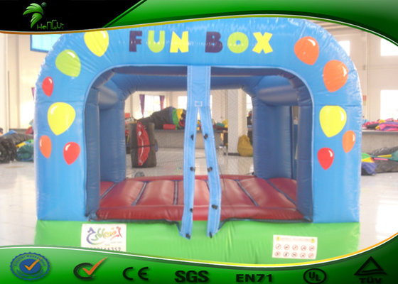 Inflatable Bouncy Castle Slide For Playground , Commercial Grade Bounce House
