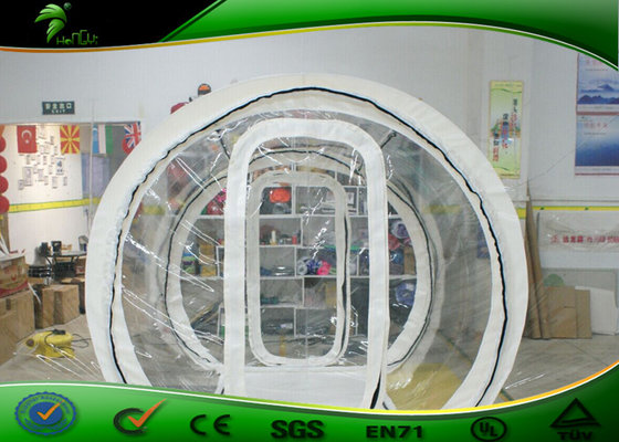 8m Dia Inflatable Bubble Tent /  Windproof Inflatable Transparent Tent Bubble