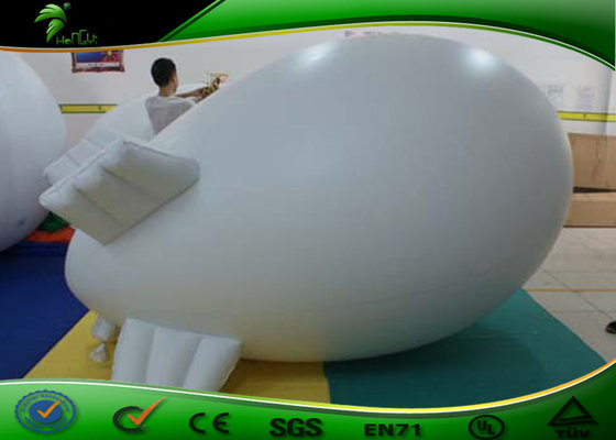 Durable 0.18mm PVC Inflatable RC Dirigible Balloon Model For Entertainment Events