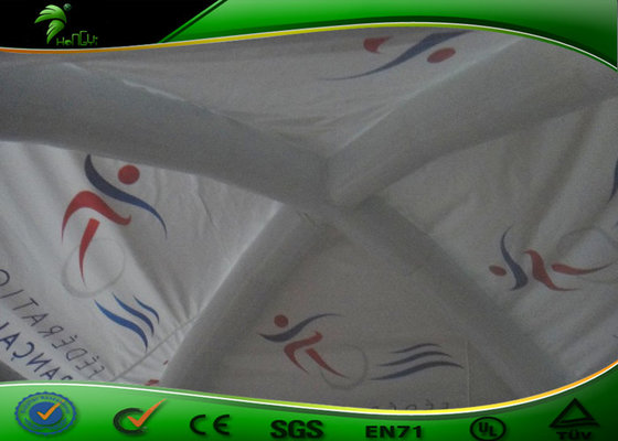 Customized Fireproof Advertising Inflatable Tent For Camping / Amusement Park