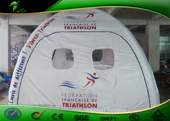 Customized Fireproof Advertising Inflatable Tent For Camping / Amusement Park