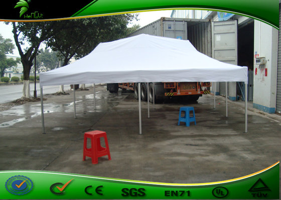 Promotional Beach White Folding Canopy Tent / Pop Up Gazebo Canopy
