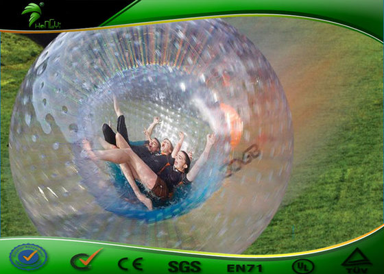 Professional 0.8mm PVC Inflatable Human Ball Soccer For Crazy Events