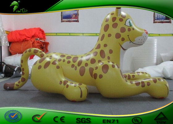2m Long Inflatable Cartoon Characters / Nice PVC Leapord Toy for Fun