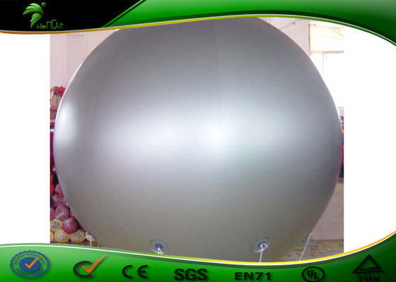 White Inflatable Advertising Balloons , Inflatable Extra Large Helium Balloons