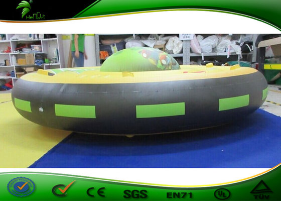 PVC Inflatable Shapes Inflatable Flying Saucer With Ropes For Hanging