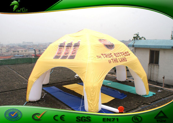 Aluminium Alloy Pole Inflatable Air Tent , Big Outdoor Inflatable Event Tent