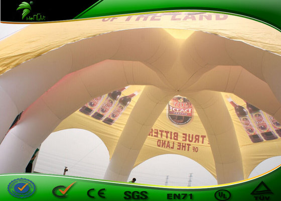 10m Giant Commercial Inflatable Tent Colorful Digital Printing EN14960