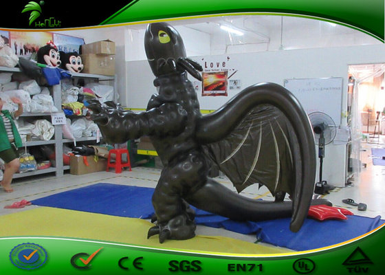 Toothless Dragon Inflatable Cartoon Characters For Sporting Events