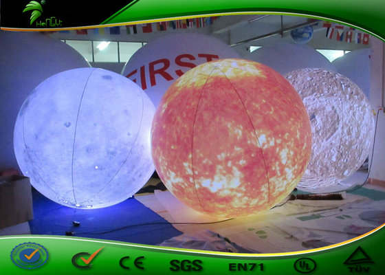 Amazing LED Lighting Inflatable Air Balloon Eco - Friendly Heat Sealing For Party