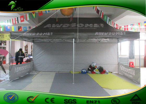 Waterproof 3 x 6m Folding Canopy Tent , Advertising Pop - Up Gazebo Tent