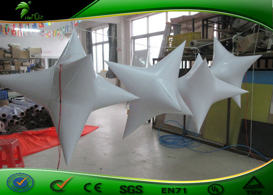 Cute Inflatable Lighting Decoration Color - Changing Inflatable Hanging Star Lights