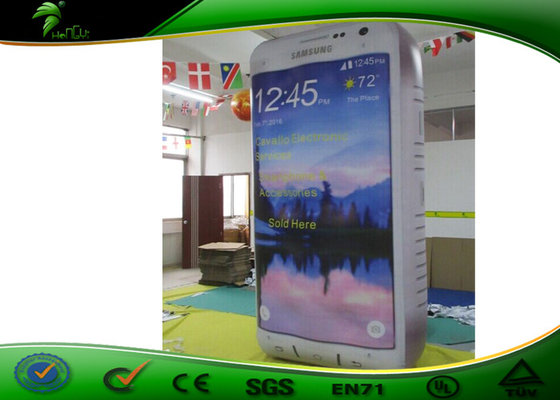 Customized Advertising Inflatable Shapes , Inflatable PVC Cell Phone