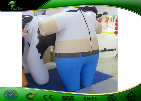 Interesting Walking Inflatable Suit Attractive With Double - Deck PVC