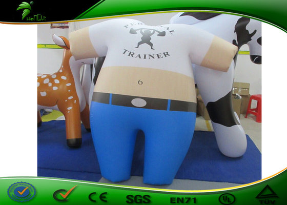 Interesting Walking Inflatable Suit Attractive With Double - Deck PVC
