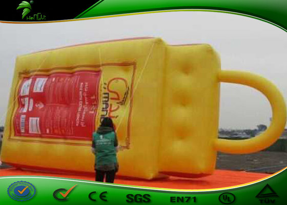 2016 Inflatable Giant Helium Advertising Balloon / Inflatable Rice Bag With LED Light