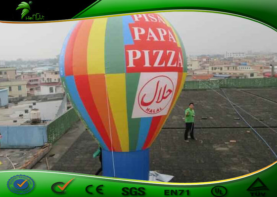 2mH Inflatable Advertising Balloons Bulb Ground ball For Display