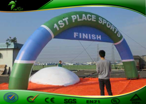 6mL Fireproof Inflatable Arches Oxford Cloth / Becautiful Inflatable Outdoor Entrance Arch