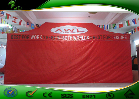 Red Trade Show Event Advertise Aluminum Folding Outdoor Canopy Tent 3X6m