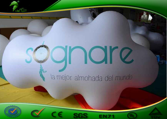 Large Helium PVC Inflatable Advertising Balloons With Logo Printing