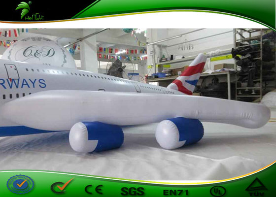Indoor Giant Inflatable Plane Model Inflatable Aeroplane Balloon For Advertising