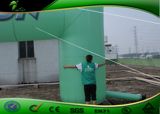Customized 2M High Inflatable Arches Green PVC For Outdoor Activity