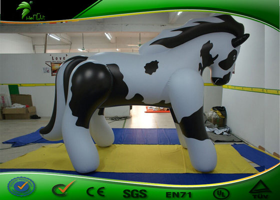 Beautiful PVC Large Inflatable Horse Durable Attractive Versatile