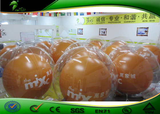 PVC 0.18mm Inflatable Advertising Balloons Inflatable Floating Helium