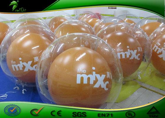 PVC 0.18mm Inflatable Advertising Balloons Inflatable Floating Helium