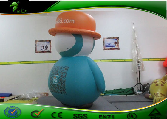 Blue Sky Cartoon Inflatable Advertising Balloons Cute PVC Helium Balloons
