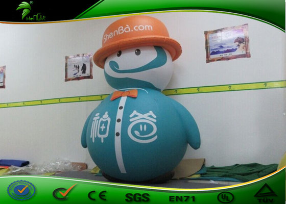 Blue Sky Cartoon Inflatable Advertising Balloons Cute PVC Helium Balloons