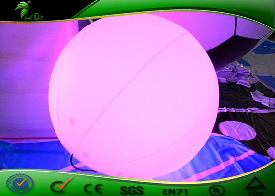 Inflatable Lighting Decoration /  Dia 1m Attractive PVC LED Lighting Balloon / Colorful Infalatable Light ball
