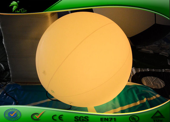 Inflatable Lighting Decoration /  Dia 1m Attractive PVC LED Lighting Balloon / Colorful Infalatable Light ball