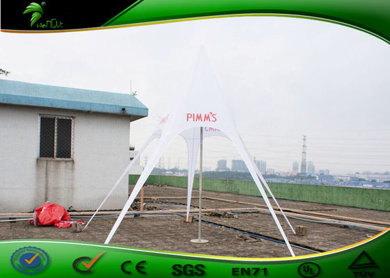 Waterproof White Outdoor Star Shaped Tent For Advertising Show
